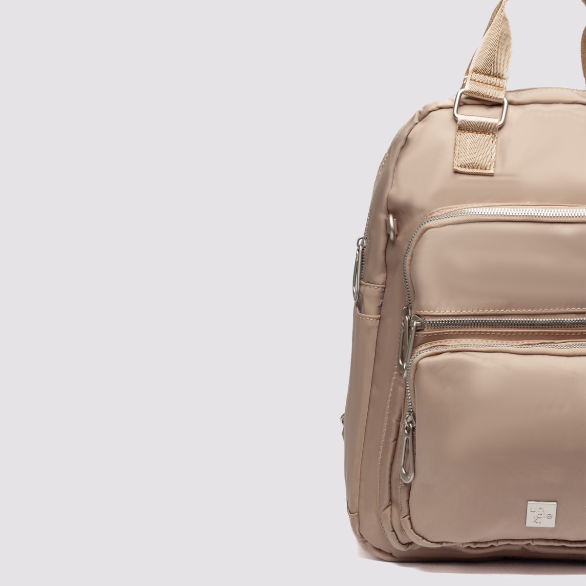 mochila nylon soft 61405 v26 caqui u